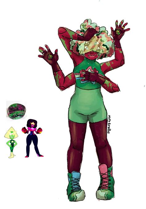Garnet And Peridot Fusion Steven Universe Amino