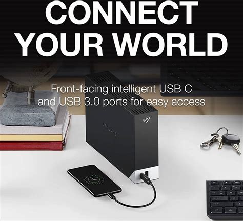 Внешний жесткий диск Seagate One Touch емкостью 18 ТБ для настольных ПК со встроенным