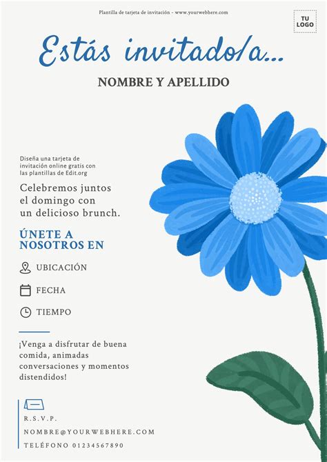 Plantillas Para Invitaciones Editables Gratis
