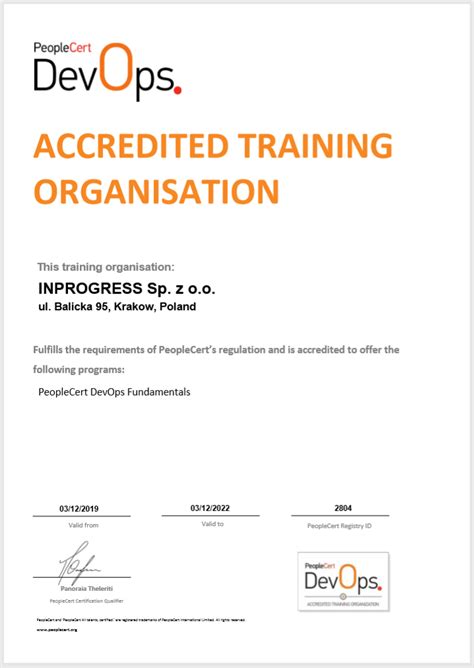 Peoplecert Devops Fundamentals Inprogress Ze Statusem Ato Inprogress Akredytowane Szkolenia Peoplecert Devops Fundamentals Inprogress Ze Statusem Ato Inprogress Akredytowane Szkolenia