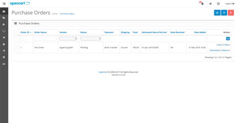 Purchase Order System Website Design Hosting Ecommerce