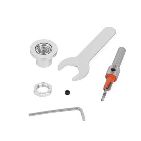 Lavie 5pcs Woodworking Milling Cutter Hss Countersink Router Drill Bit