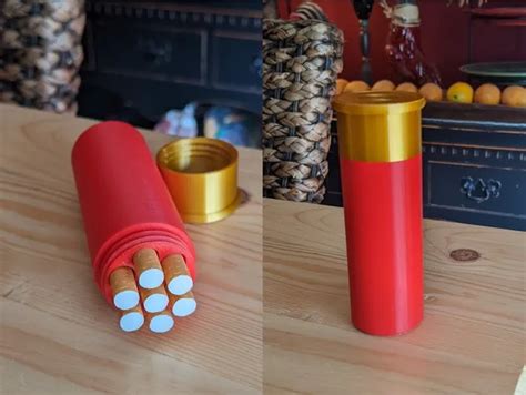 Shotgun Shell Cigarette Case By Damian Oliwa Download Free Stl Model
