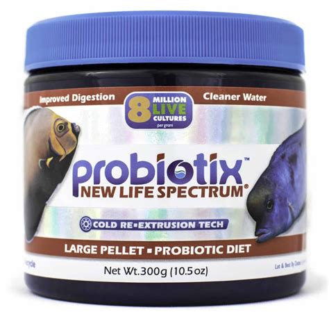 New Life Spectrum Probiotix Large 300g Micro Aquatic Shop