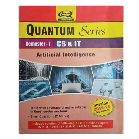 Quantum Series Aktu Btech Semester 7 Cs And It