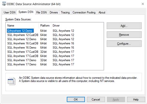sap sql anywhere tips odbc setting on linux sap community