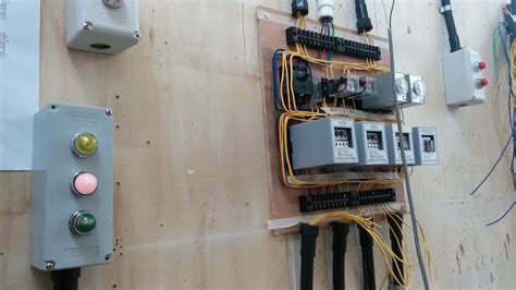 전기기능사 실기 도면 실습 문제 배관과 제어판 완성 동작 시험 후기 06 Youtube