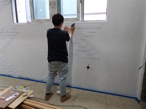 동래면가 동래면가 셀프 인테리어 스타뚜 창이 있는 곳은 흰색 페인트를 칠하고 핸디코트를 사서 거친