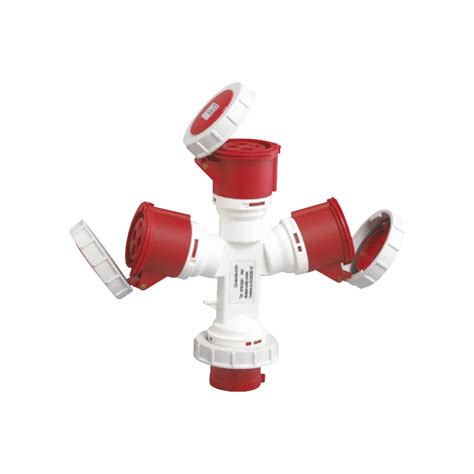 Lx10241 Ip67 Industrial Multiple Socket