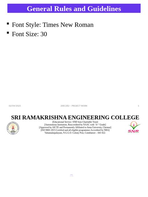 Zeroth Review Template 1 Pdf