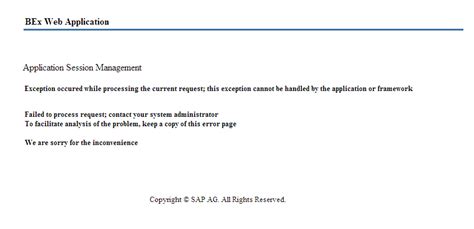 Configuring Bex Web Application On Bo 4 Sp05 Sap Community