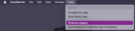 How To Enable Verbose Logging In Virusbarrier Intego Support