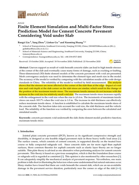 Finite Element Simulation And Multi Factor Stress Prediction Model For