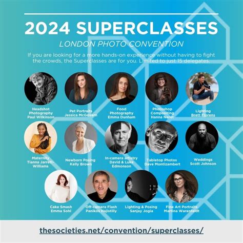 2024 Superclasses Announced At The London Photo Convention The