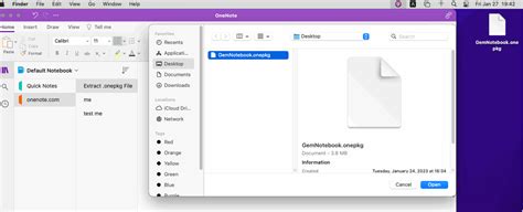 Extract Onenote Package Onepkg For Onenote For Mac Office Onenote Gem