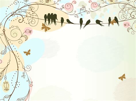 Border And Frames Ppt Backgrounds Page 8 Of 9 Ppt Backgrounds Floral Background Cool