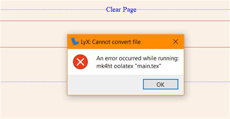 Lyx Export Odf Using Mk4ht Rlatex