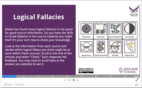 The Professors Perch Dont Be Fooled By Logical Fallacies Excelsior OWL