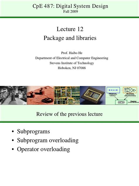 Lecture11 Vhdl Pdf Subroutine Vhdl