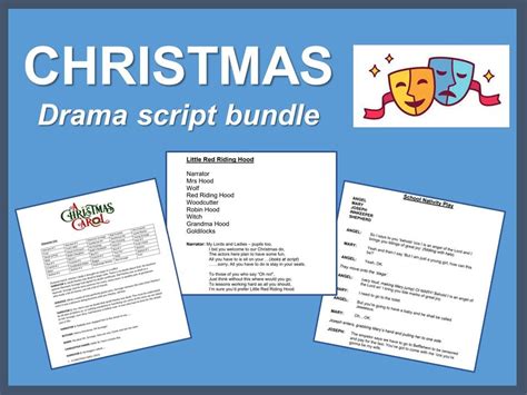 Christmas Drama Script Bundle Teaching Resources