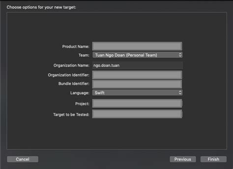 Xcode Thêm Unittesting Vào Project