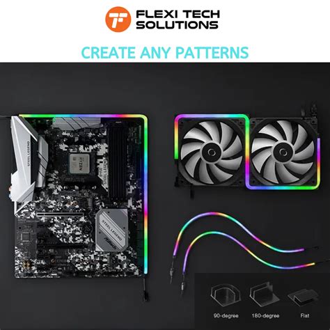 TECWARE Orbis RGB LED Strip Requres Orbis Controller To Function Flexi Tech