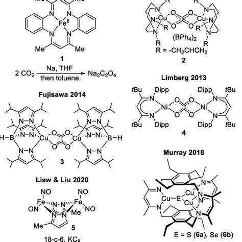 Selected Examples For The Formation Of Oxalate Complexes From Co 2 And Download Scientific