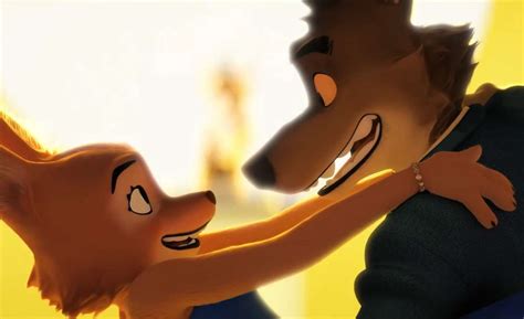 Mr Wolf X Diane Foxington Puzzle Online