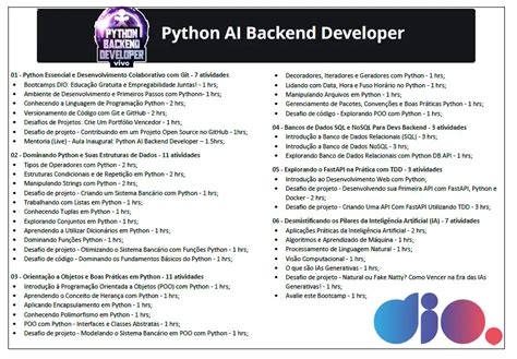contracapa parte de trás certificado bootcamp python ai backend developer carlos cgs