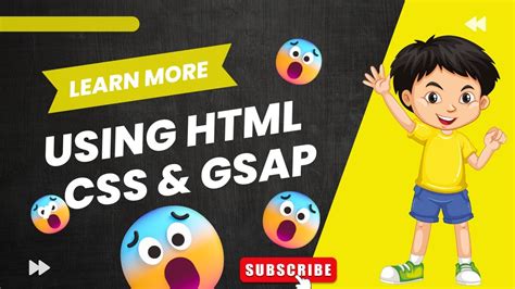 Gsap Project Html Tutorial Arya Coding School