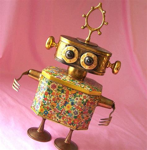 Robot Sculpture 260 Robots Found Objects Ideas To Save Today Found Object Art Junk Art And More