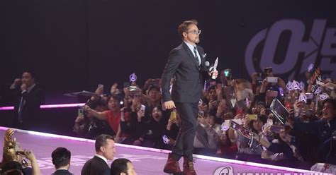 로버트 다우니 주니어 아이언맨다운 팬서비스