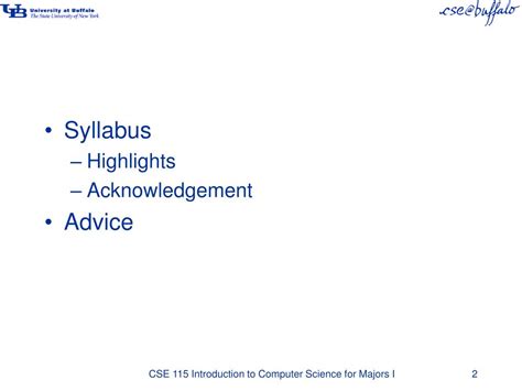 ppt cse115 introduction to computer science i powerpoint presentation