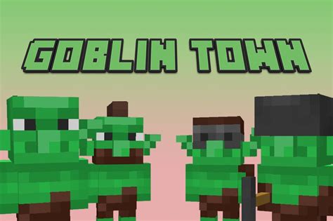 Goblin Town Small Early Game Town Builder Minecraft Data Pack
