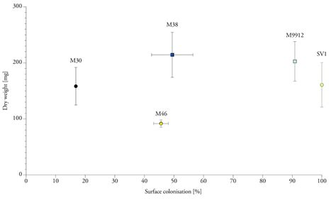 Performance Overview Of The Surface Colonisation After 7 Days Compared Download Scientific