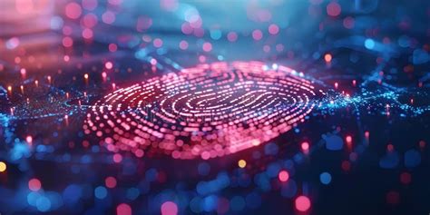 Enhanced Fingerprint Scanner Ensures Secure Digital Identity Verification For Financial Stock