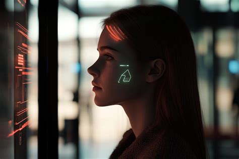 Ai And Biometric Authentication Premium Ai Generated Image