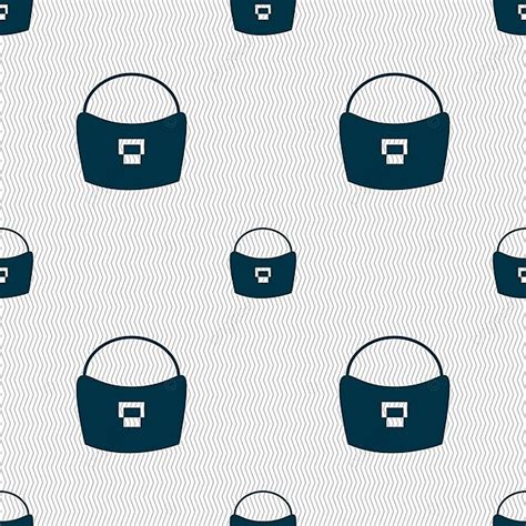 Geometric Texture Seamless Pattern Vector Featuring Iconic Womans