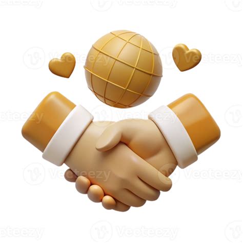 Global Collaboration Unity And Partnership Handshake 52563221 Png