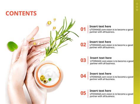 파워포인트 배경 미용 핸드크림 유토이미지 상세페이지 베이직샵 파워포인트 20490070