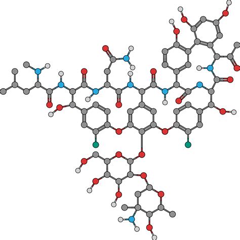 Vancomycin Molecule Figure Science Figures