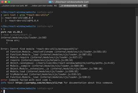 unable to start local development server · issue 64 · bvaughn react window · github