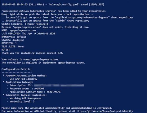 Application Gateway Ingress Controller Deployment Script Buchatech