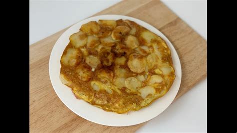 감자오믈렛 레시피 스페인식 감자요리 🥔 간단 아침식사 브런치 또르띠야 데 파타타 Youtube