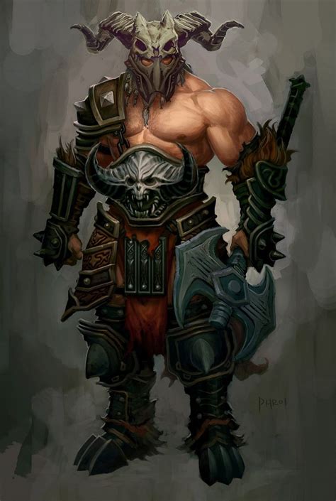 Character Art Barbarian Concept Art Characters