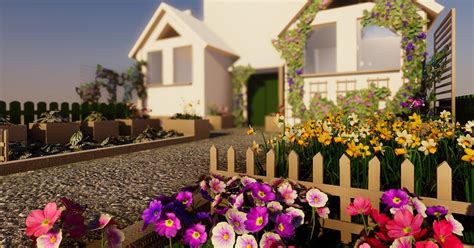 Garden Flowers And Herbs 2 3d Flowers Unity Asset Store