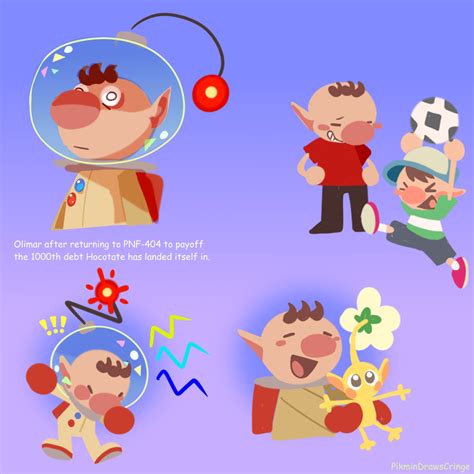 Boops — Repost Of My Olimar Fanart Ahah This Little Guy