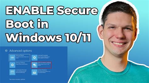How To Enable Secure Boot In Windows 10 11 Easiest Guide Youtube