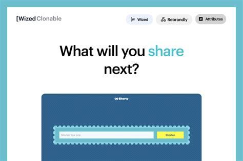 Wized Shorty Cloneable Webflow