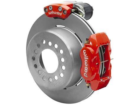 Wilwood 140 16142 R Dynalite Rear 1219 Epb Big Brake Kit Red